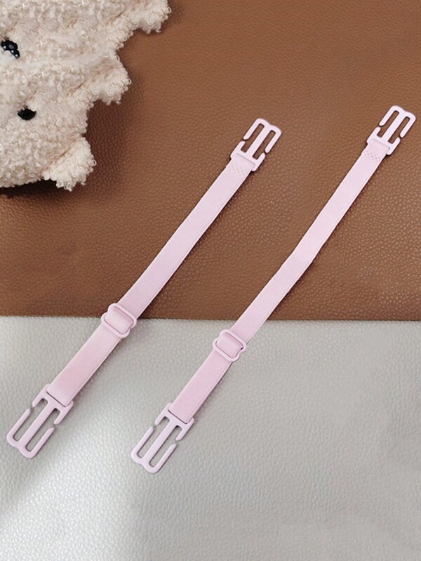 2Pcs Women Anti Slip Bra Strap Double-shoulder Back Hasp Holders Buckle ...