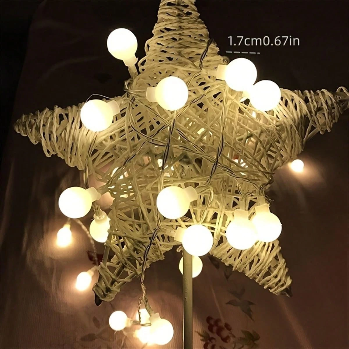 1 Piece Of LED Christmas Ball Light To Light Up Your Home, This Holiday ...