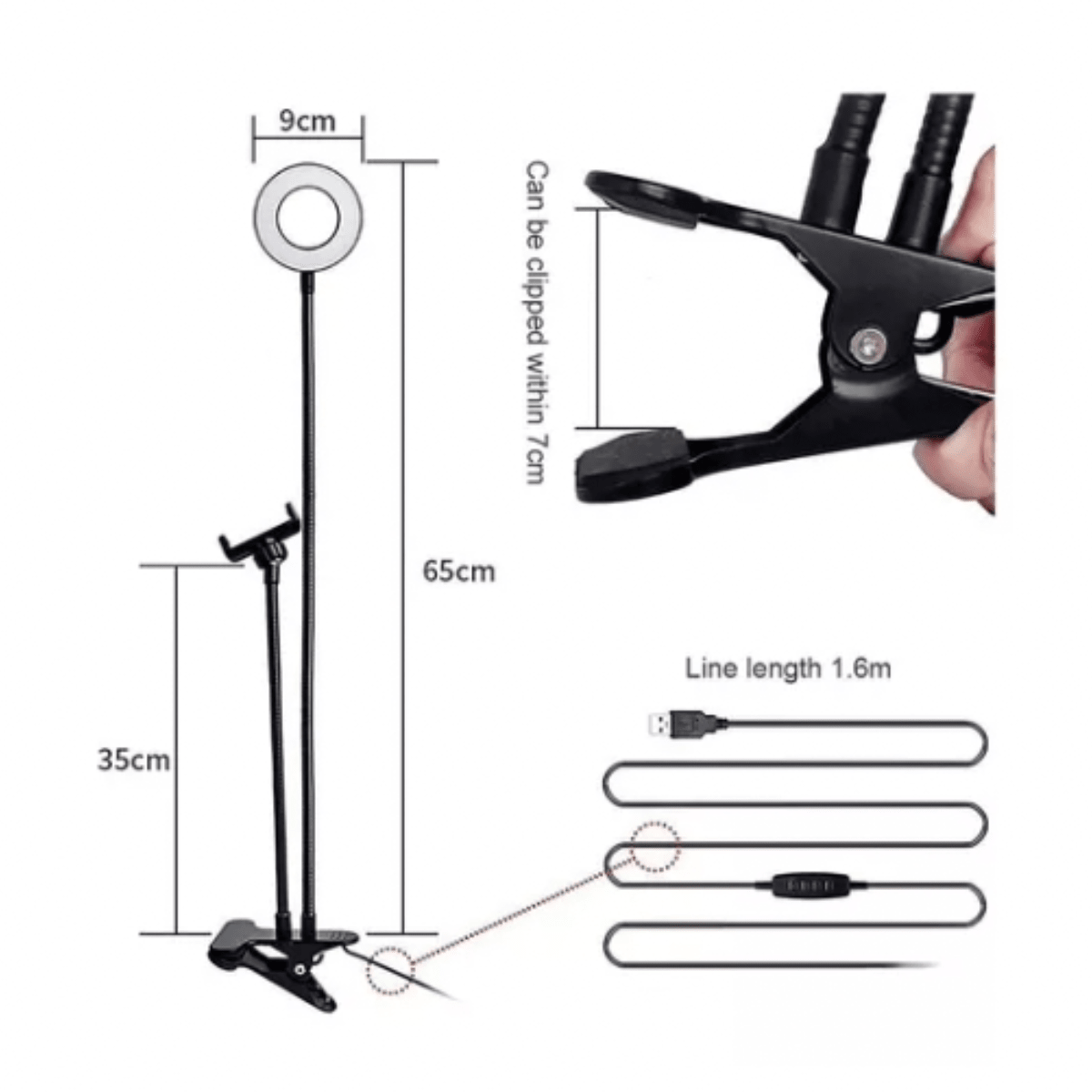 EUROTRUCK MEXICO Phone External Flashes & Selfie Lights | SHEIN USA