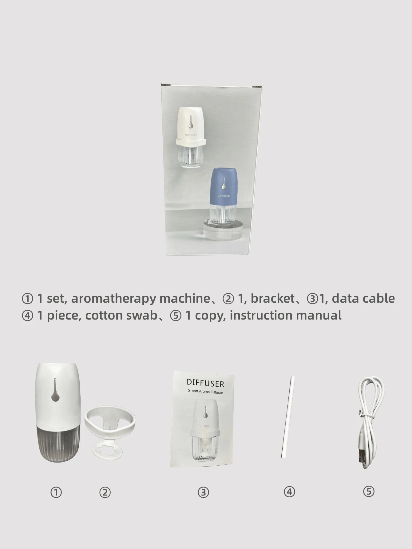 1pc Aroma Diffuser Automatic Spray Home Indoor Long-lasting Bedroom Air ...