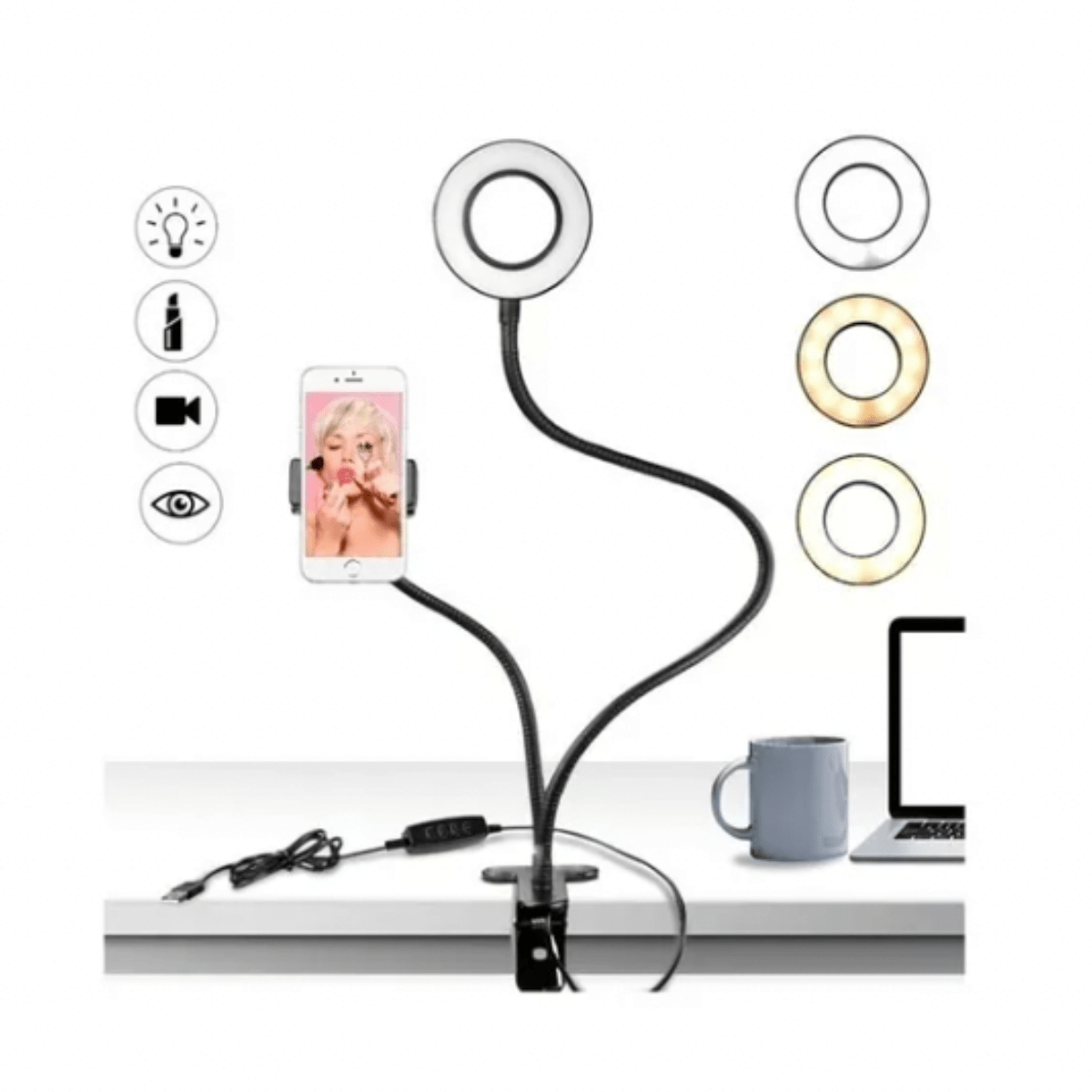 EUROTRUCK MEXICO Phone External Flashes & Selfie Lights | SHEIN UK