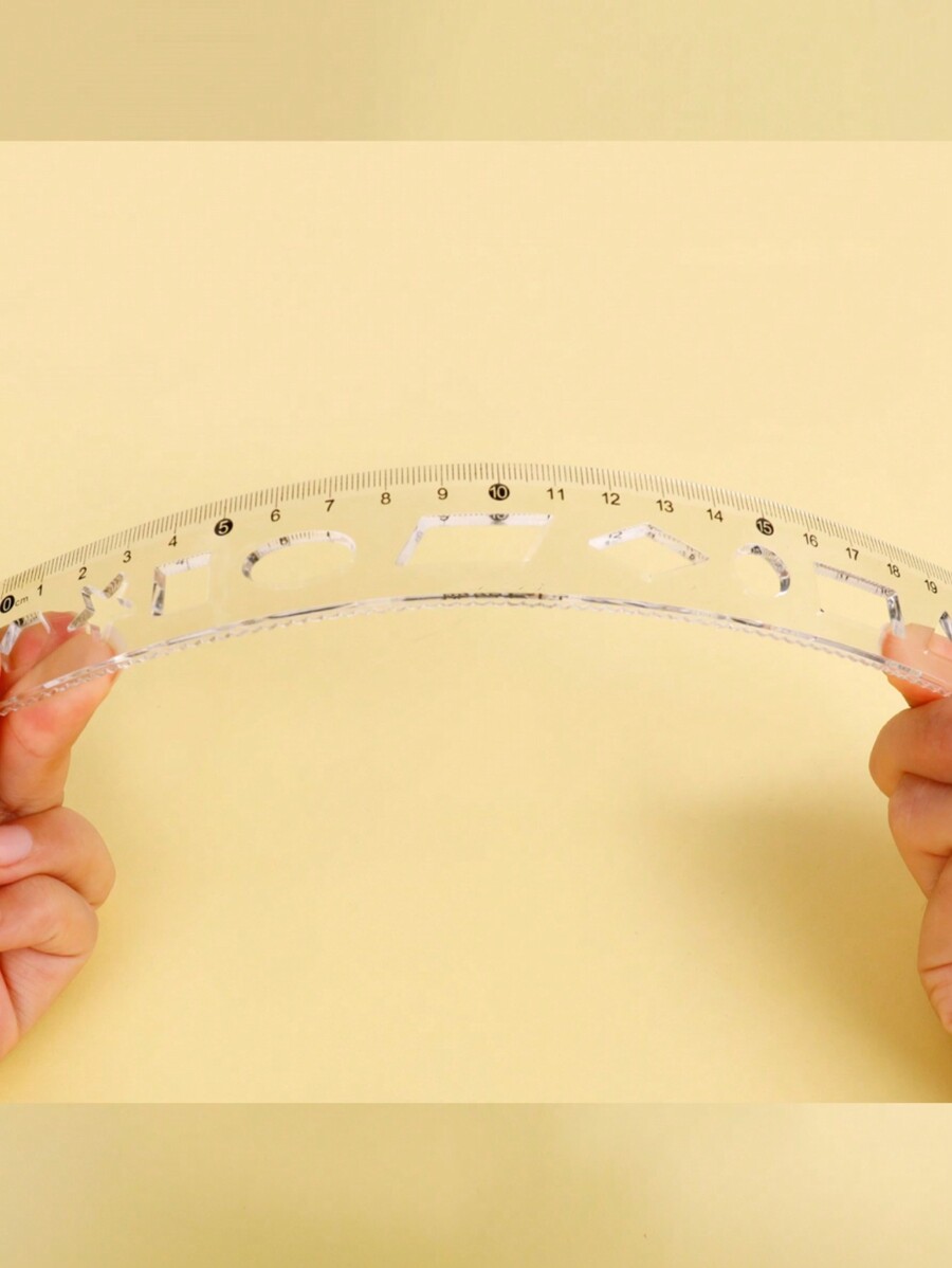 4pcs Simple And Multifunctional Drawing Learning Rulers Set | SHEIN USA
