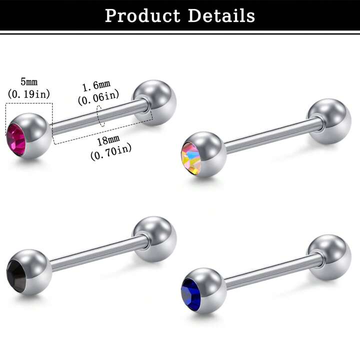 Tongue Piercing Chart