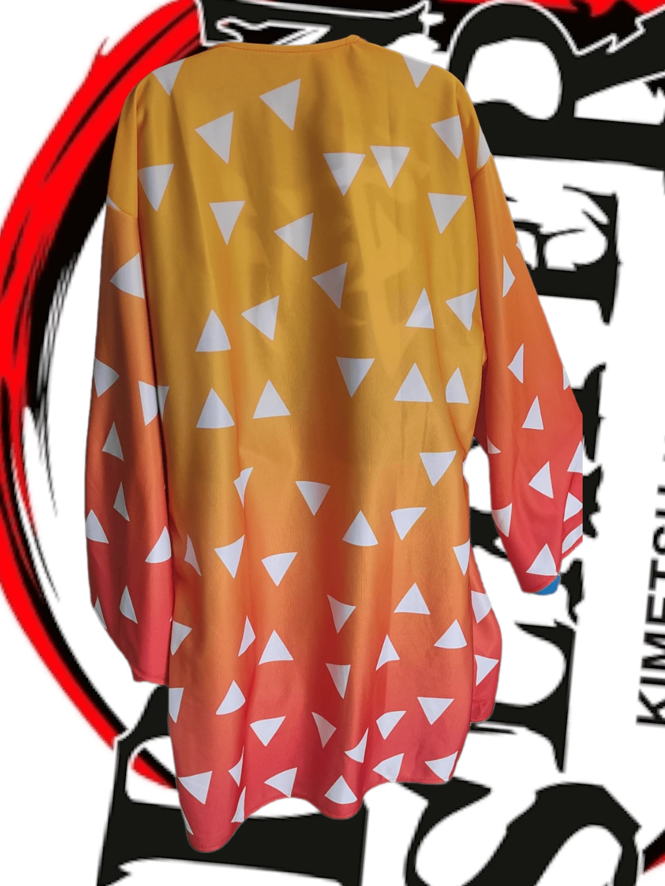 Sublimated Haori Zenitsu Cape Cosplay Costume | SHEIN USA