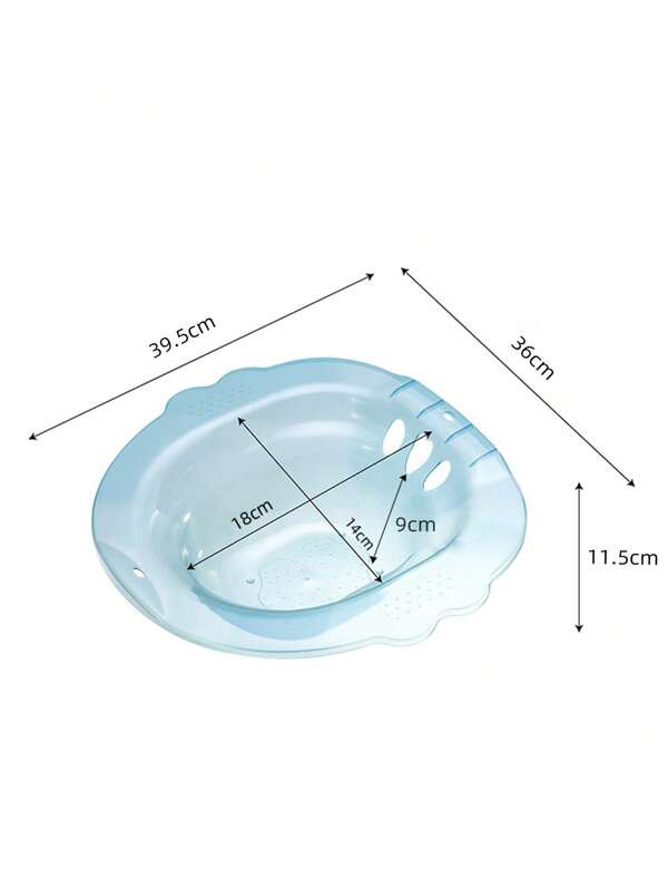 A Blue Hygiene Bidet & Bath Tub For Pregnant Or Postpartum Women To ...