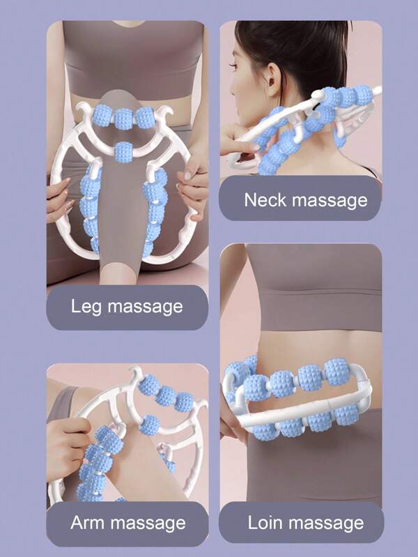 20-wheel 3d Raised Dot Design Calf Muscle Relaxer/yoga Stretcher/muscle ...