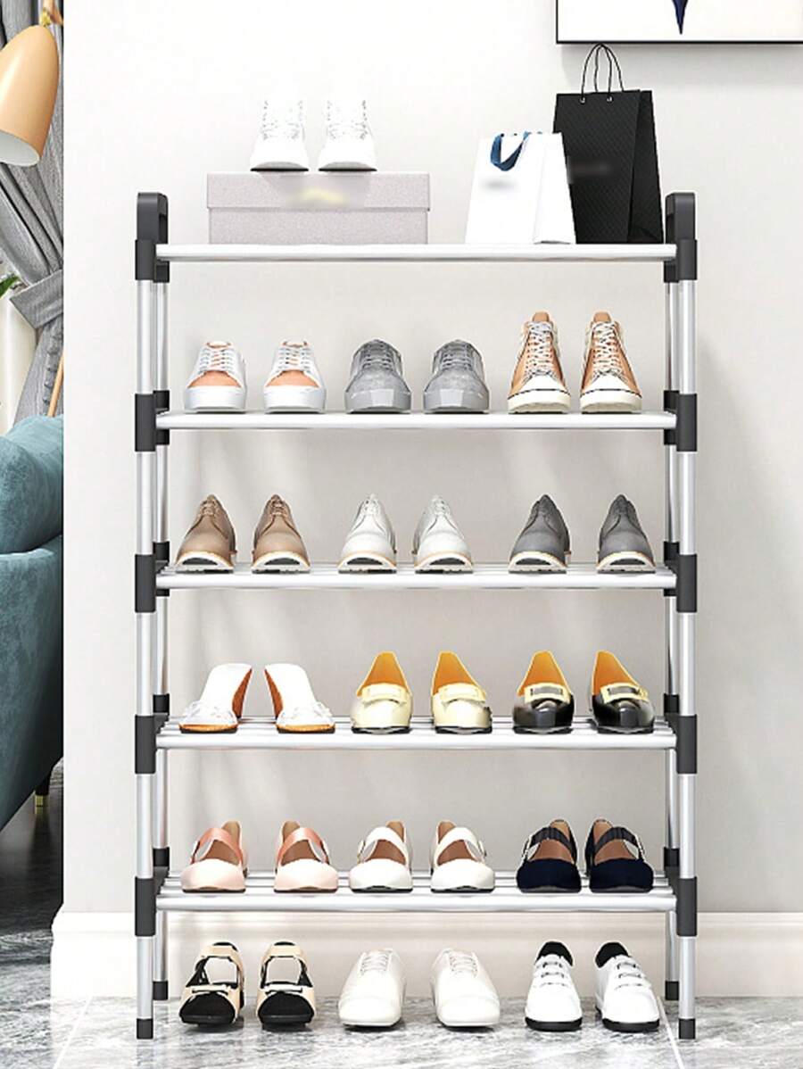 1pc Box Packed, Multilayer, Simple Iron Shoe Rack, Household, Space ...