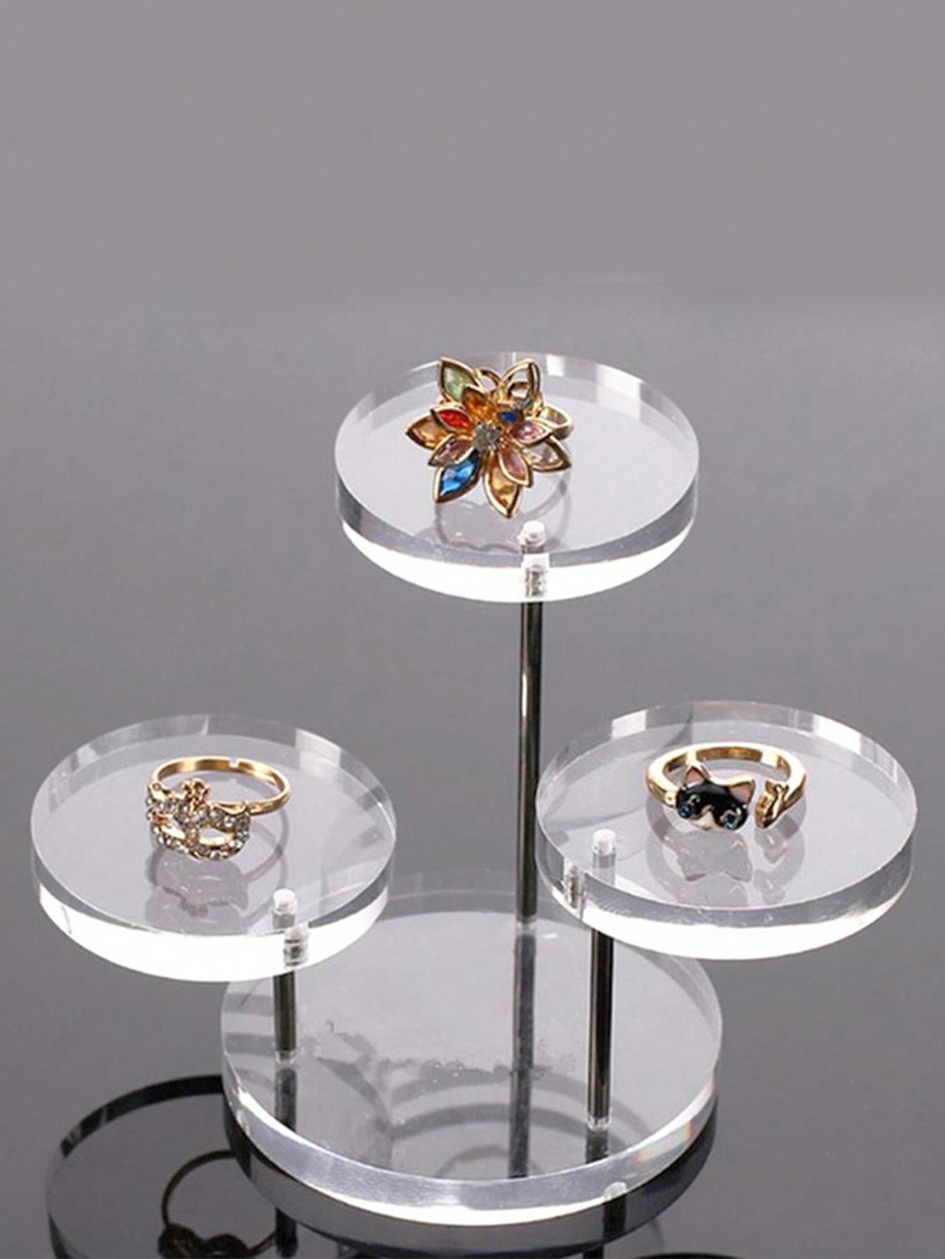 Three-tiered Round Display Stand | SHEIN USA