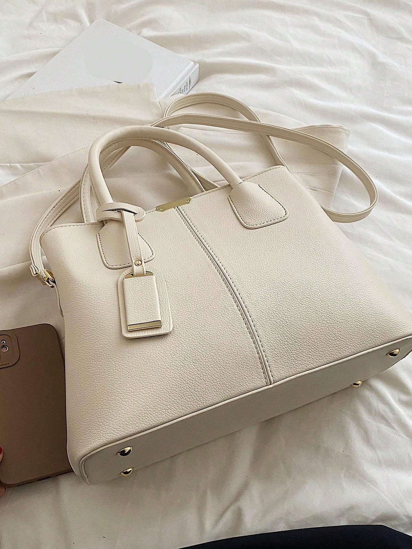 Minimalist Top Handle Bag | SHEIN UK