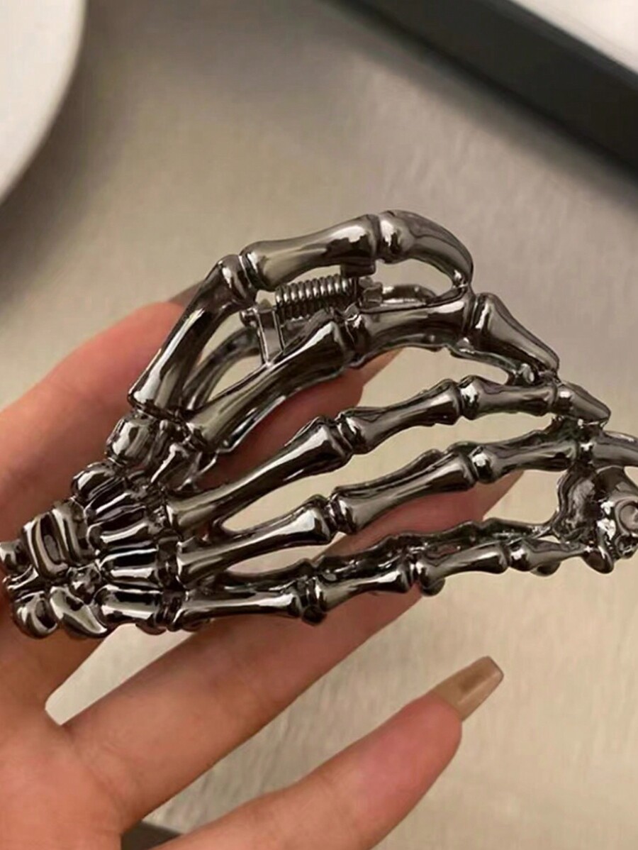 Horror Skeleton Claw Hair Clip Gothic Style Hair Accessory For Kids And ...