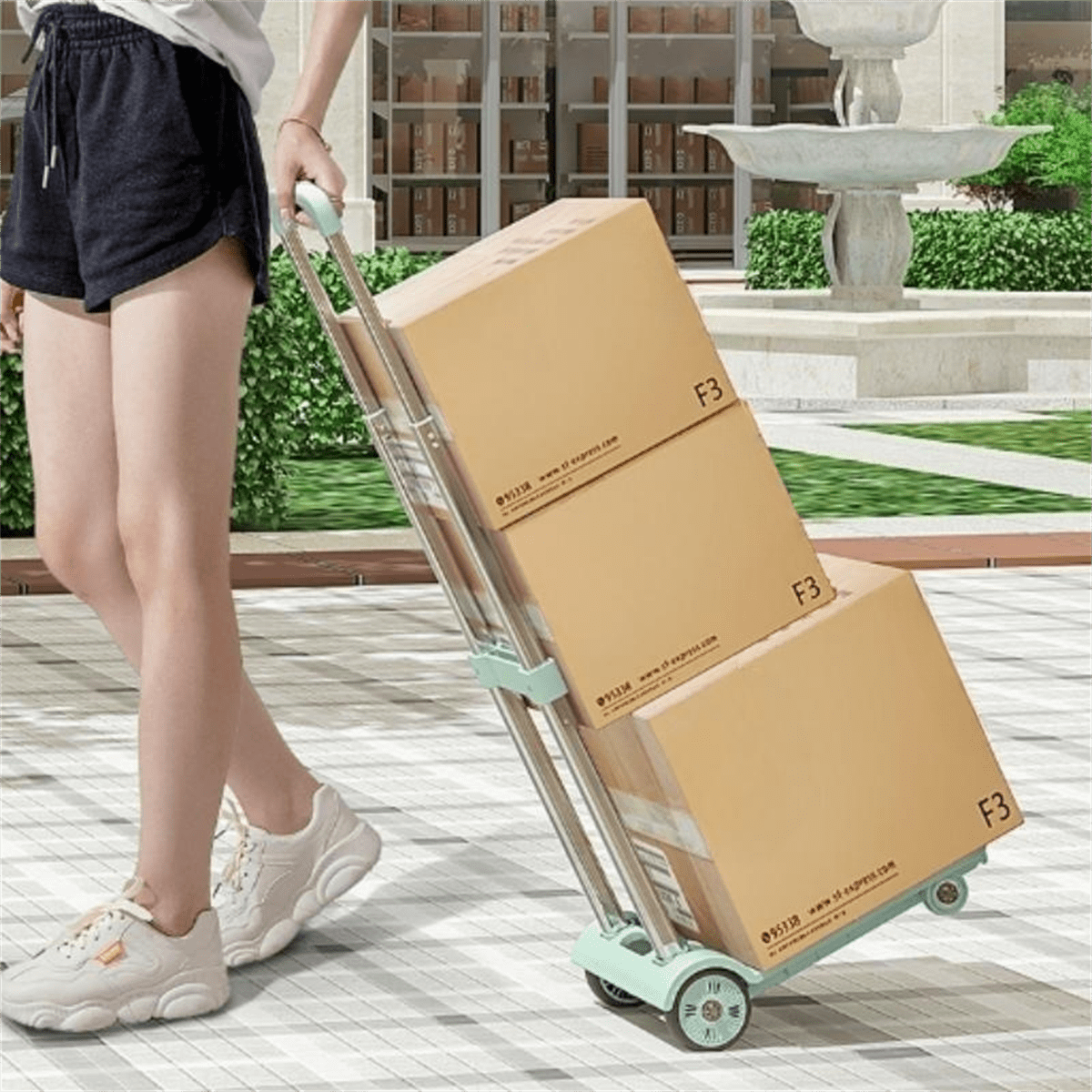 Portable And Foldable Express Delivery Cart | SHEIN USA