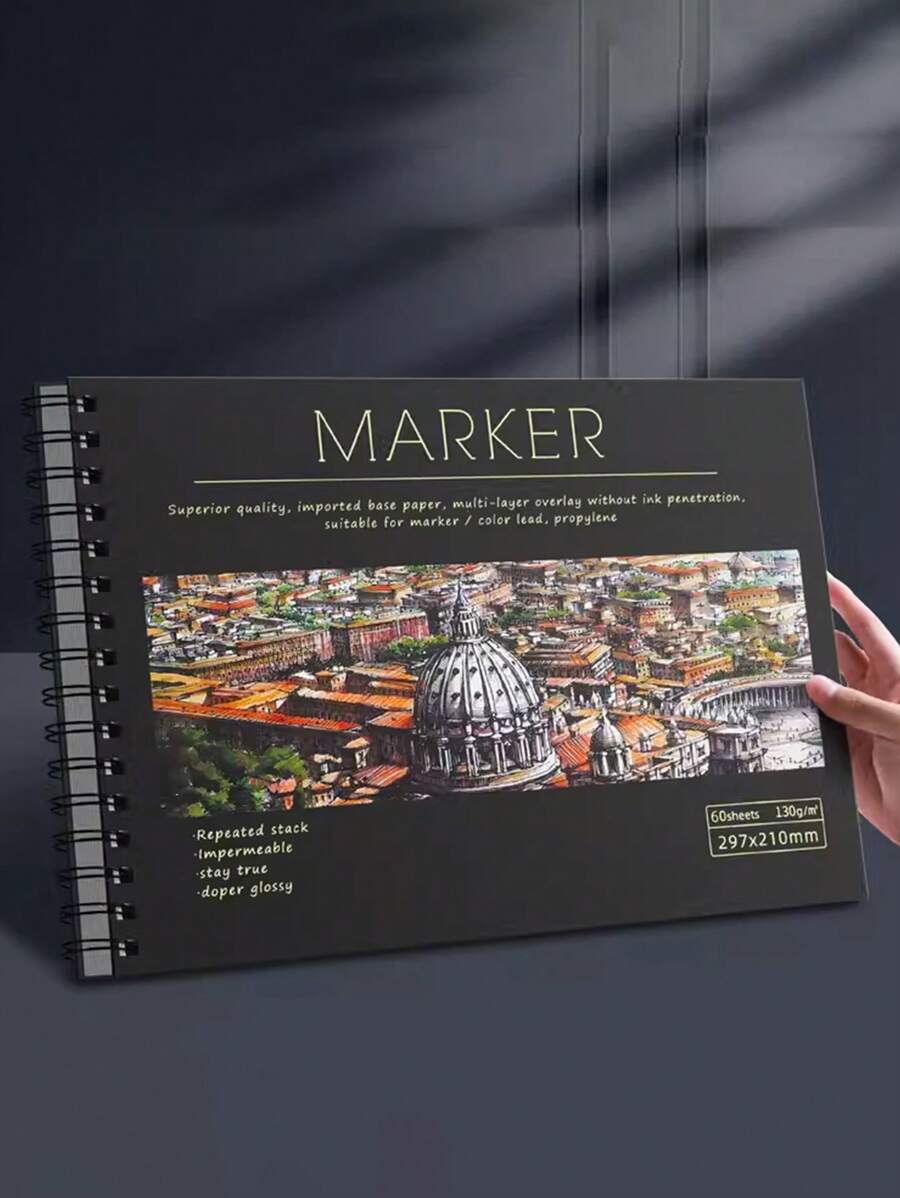 Marker Pen Dedicated Drawing Book For Art Students, Sketching With ...