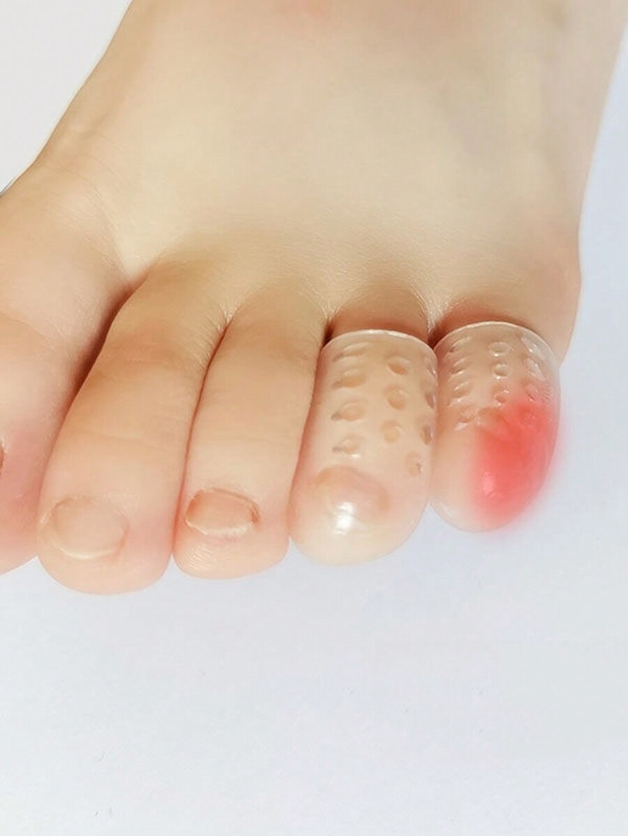 2pcs Toe Sleeves Protectors,Toe Covers, Protect Toe From Rubbing ...