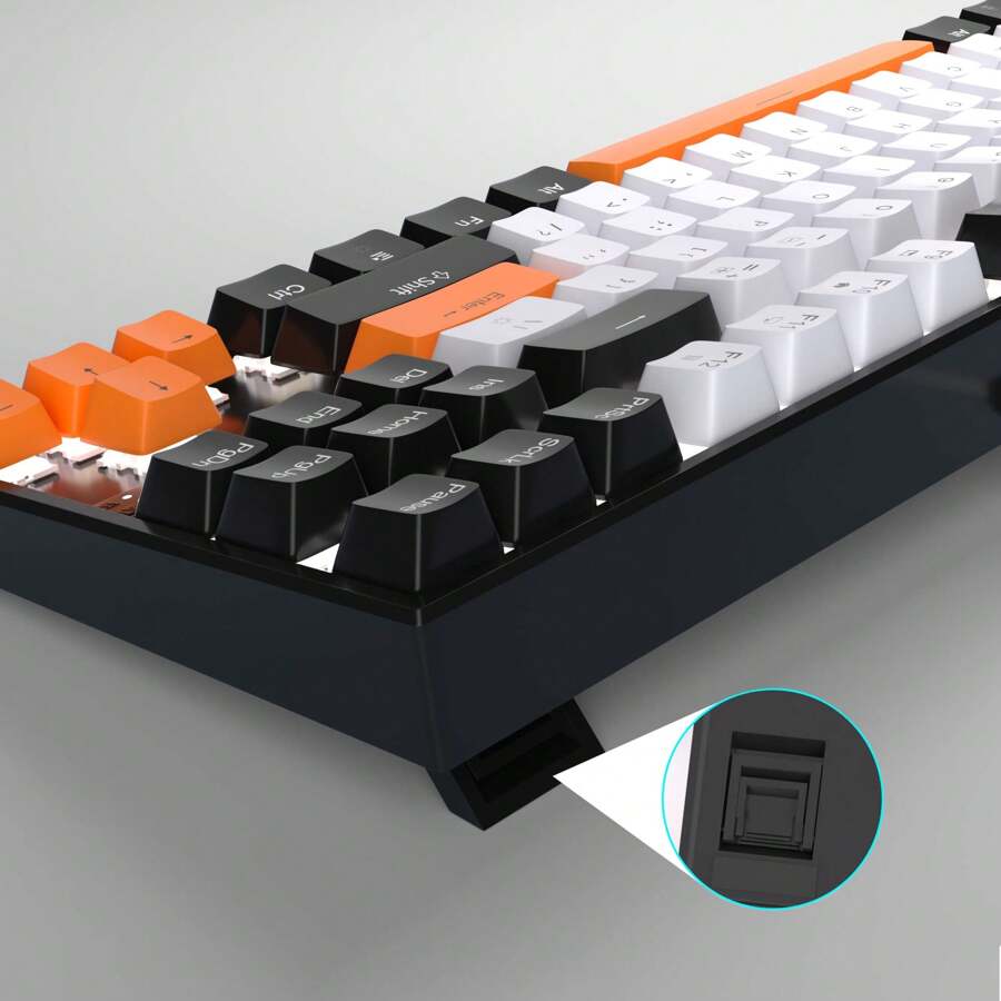MageGee Magegee 1 Pieza Teclado Mecánico Para Juegos Al 75% Con ...