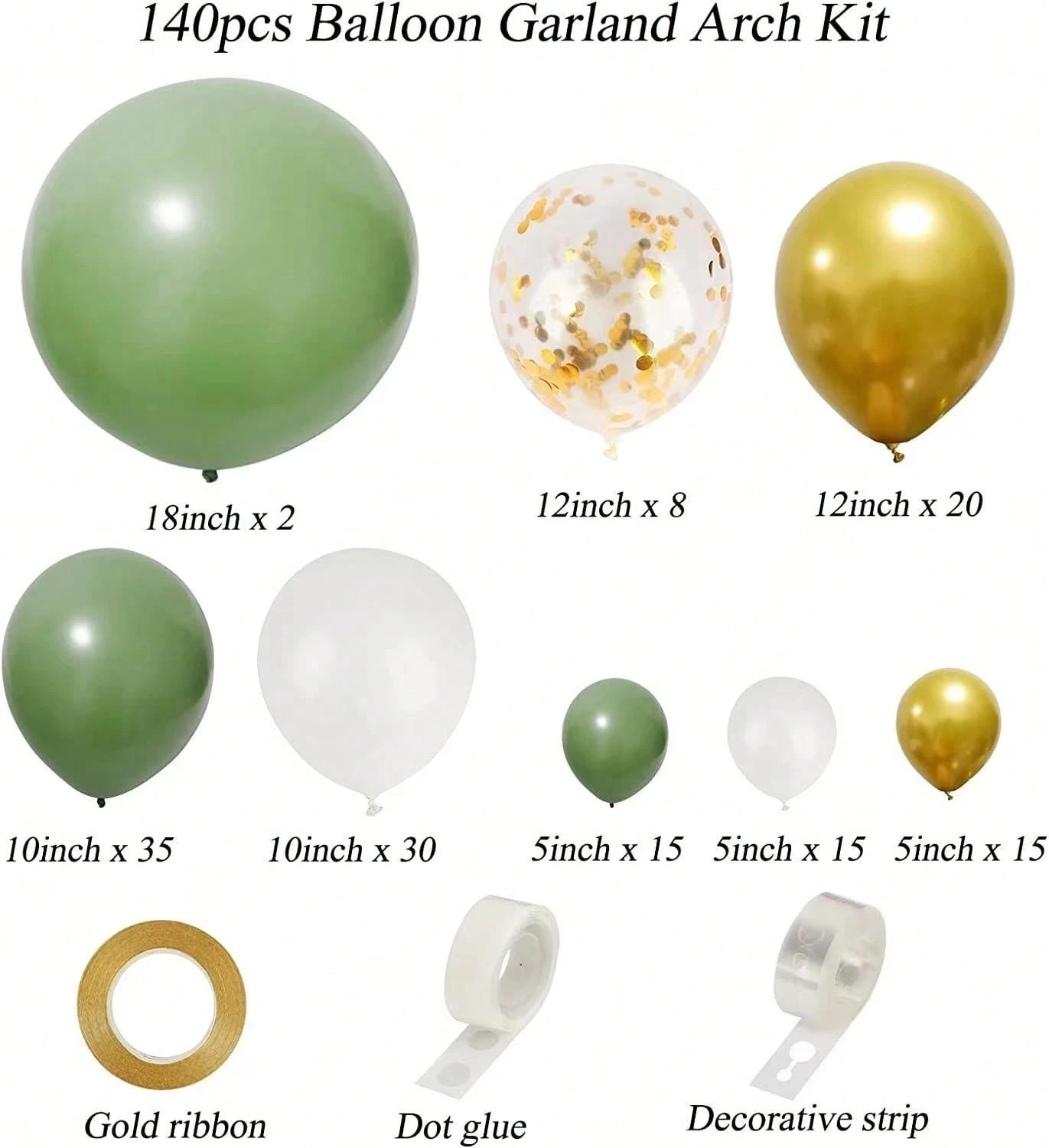 140pcs Vintage Forest Animal Theme Party Balloons Kids Birthday Jungle ...