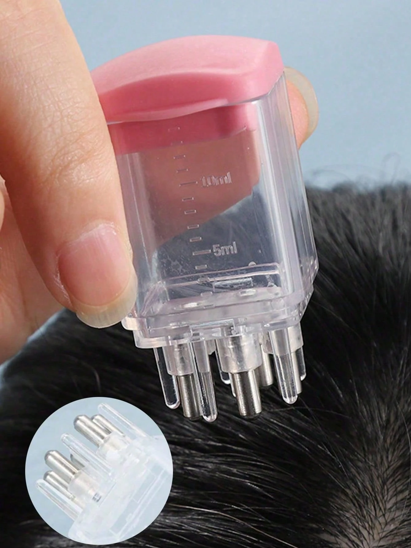Scalp Applicator Comb Scalp Essential Oil Applicator Hair Scalp Massage ...