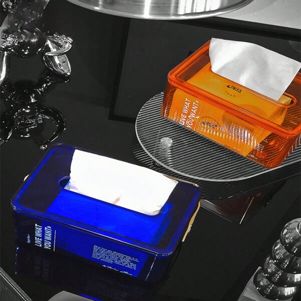 Portable Style Tissue Box With Rope, Modern And Premium Tissue Box ...