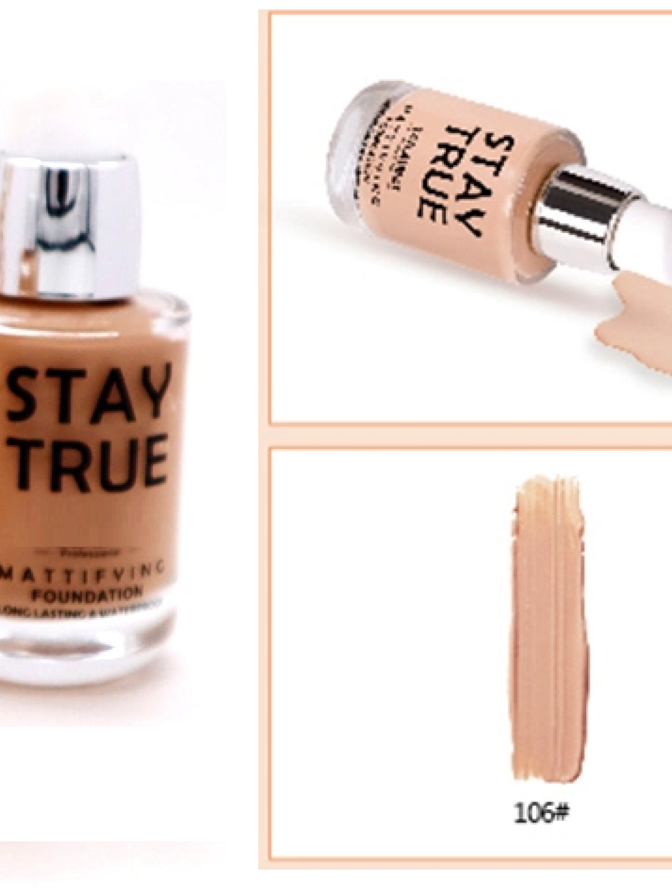 Maquillaje Cobertura Foundation Larga Duracion Control Agua SPF 35 ...