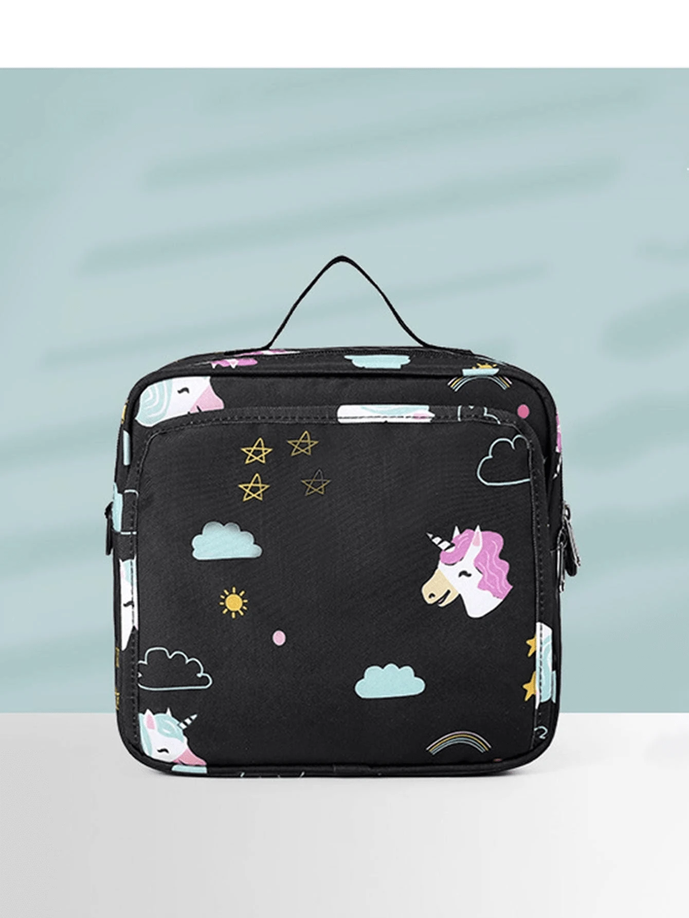 Portable Diaper Bag For Baby, Waterproof Nappy Storage Bag, Shoulder ...