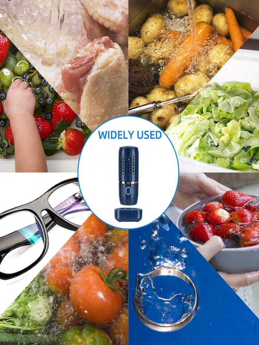 Fruit & Vegetable Purifier Food Cleaner Wireless Automatic Cleaning ...