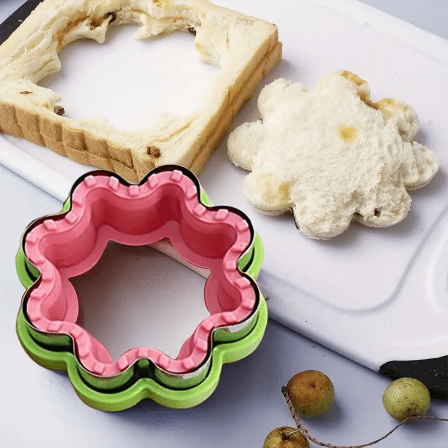 Stainless Steel Sandwich Cutter For Bread, Toast, Pocket Sandwiches And ...