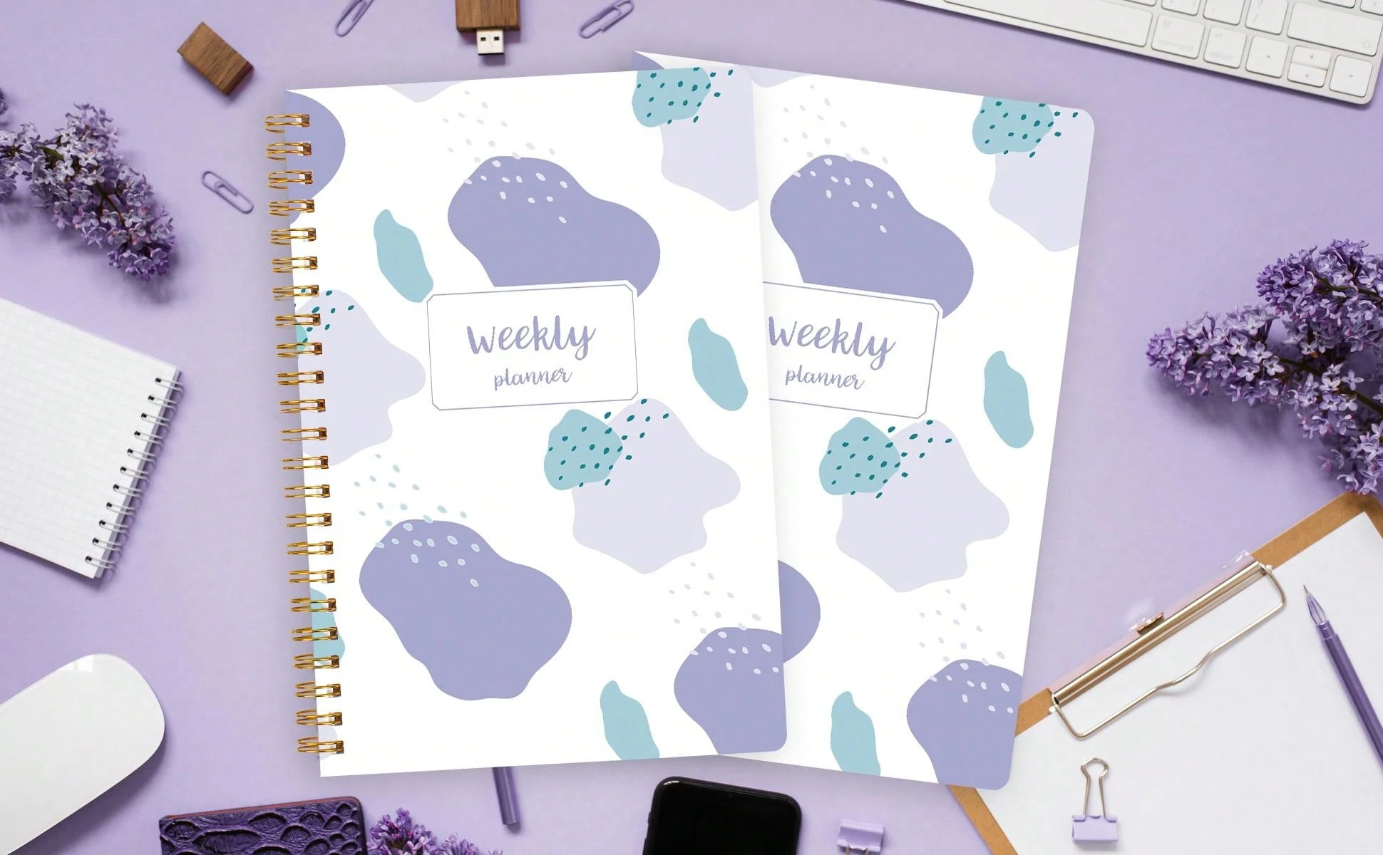 Trees 1pc lesson planner notebook Student Planner Notebook Spiral ...