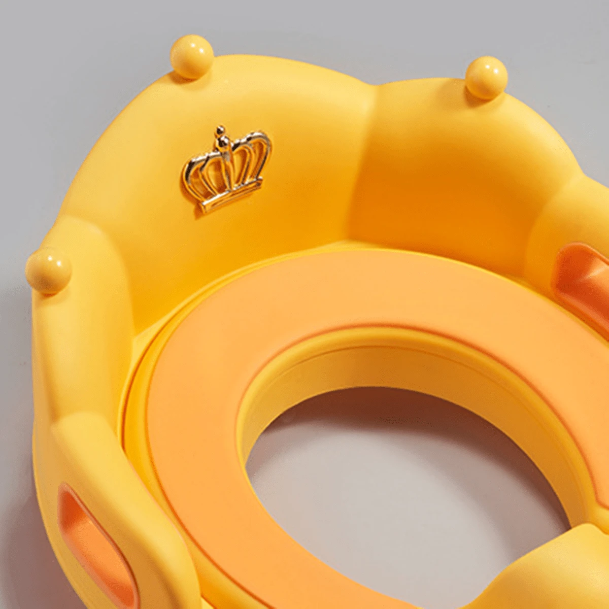 1pc Children's Toilet Seat With Crown Shaped Backrest For Boys And ...