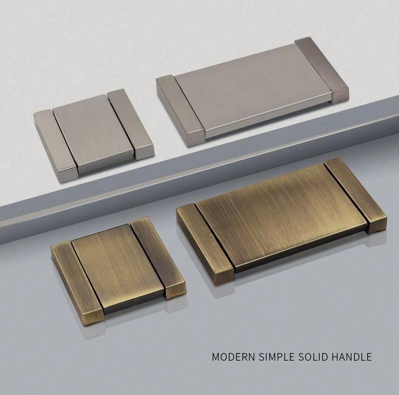 Concealed Flat Handle Drawer Latch Modern Minimalist Cabinet Door ...