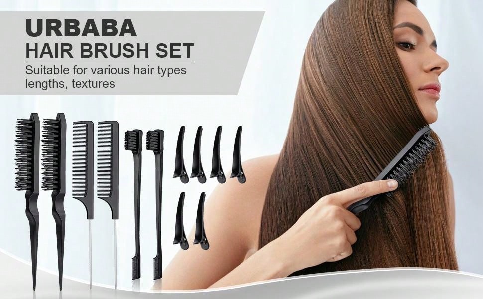 12pcs Hair Styling Comb Set | SHEIN USA