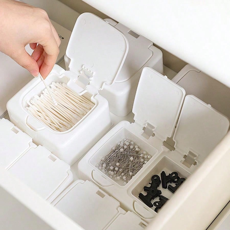 1pc Desktop Mini Multifunctional Pop-up Storage Box | SHEIN USA