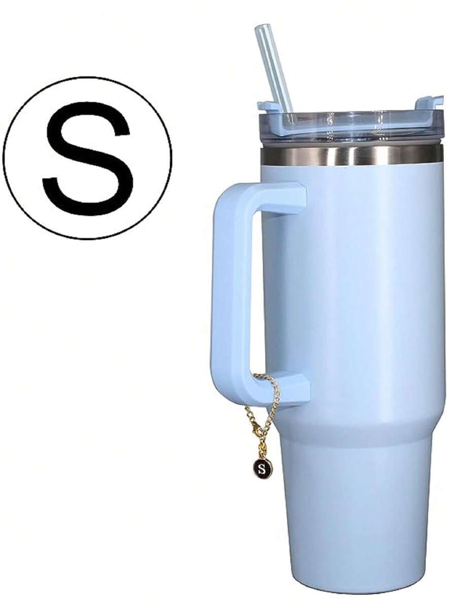 Letter Charm Accessories For Stanley Cup, 2PCS ID Initial Letter Charm ...