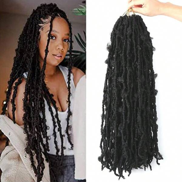 1 Pack Butterfly Locs Hair 14/18/24 Inch Pre Looped Crochet Distressed ...