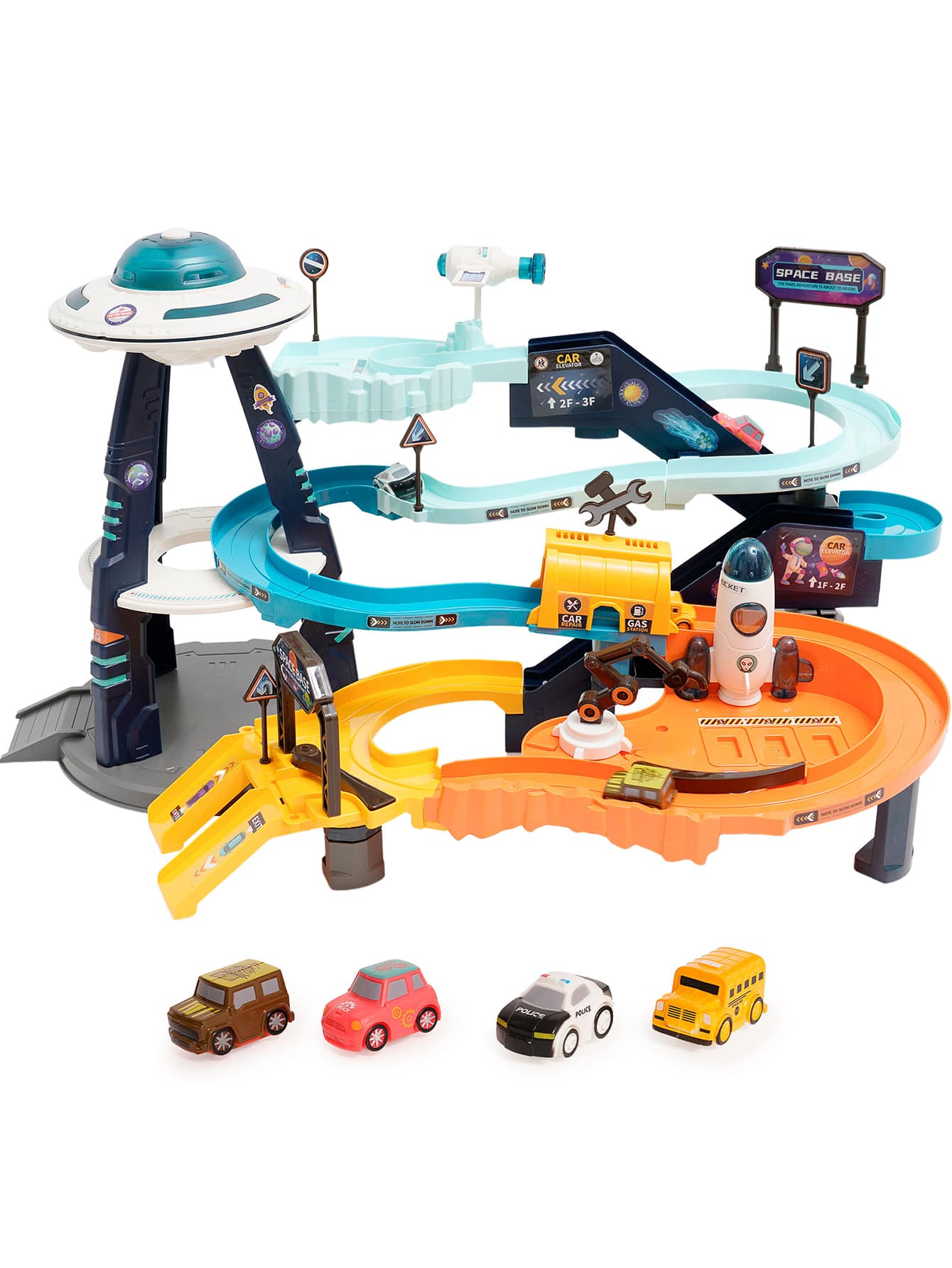 Race Tracks for Toddlers Kids 3 4 5 6 7, Race Track Toy for Boys Car ...