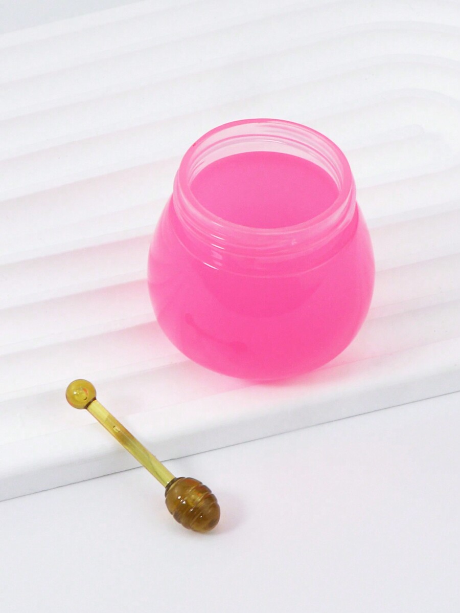 1pc 5ml Empty Lip Balm Container, Cute Honey Shaped, Portable Reusable ...