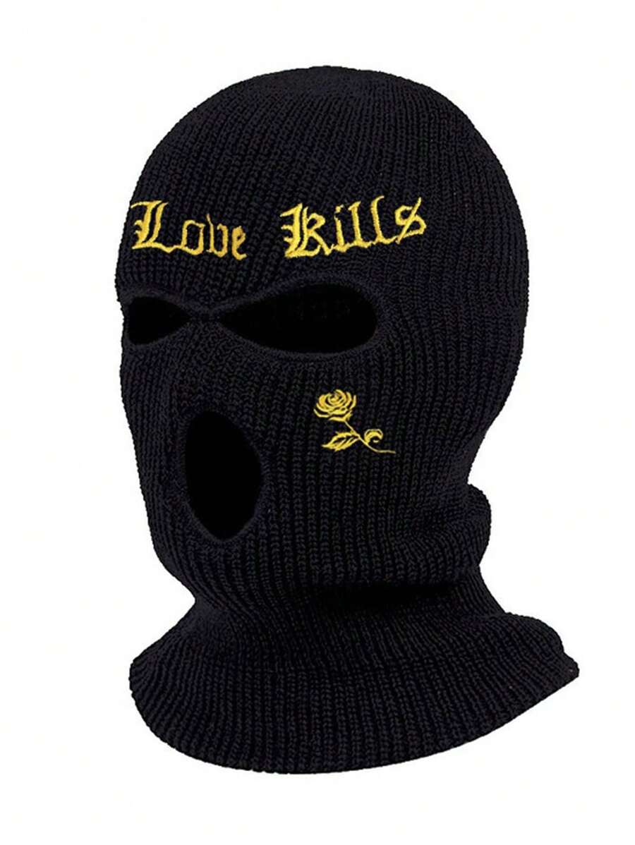 3 Holes Balaclava Face Mask Men Ski Face Masks For Winter Outdoor ...