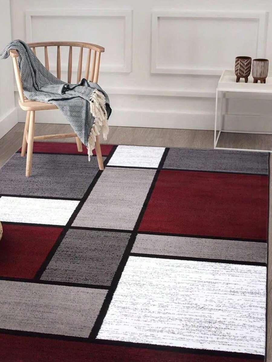 1PC Area Rug Super Soft Small Floor Mat Modern Minimalist Floor Mat Art ...