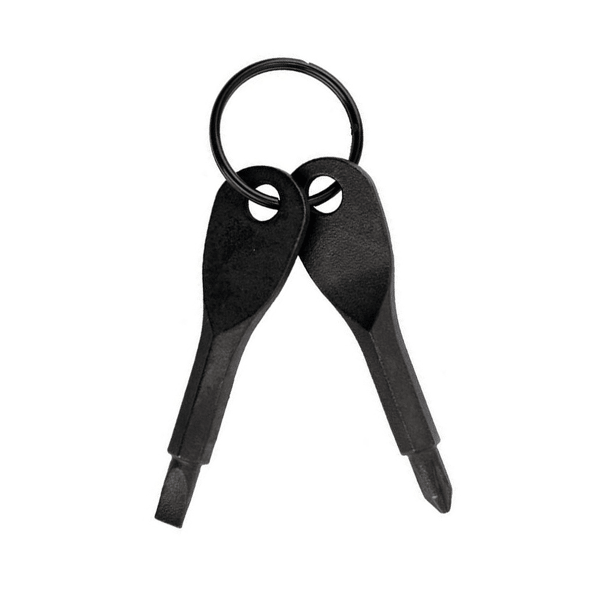 Portable Phillips & Slotted Screwdriver Key Ring Set - Multi-Functional ...