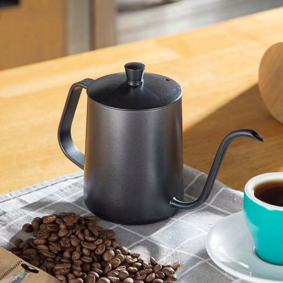 Bule de Café em Aço Inoxidável 304 com Alças Penduradas e um Termômetro ...