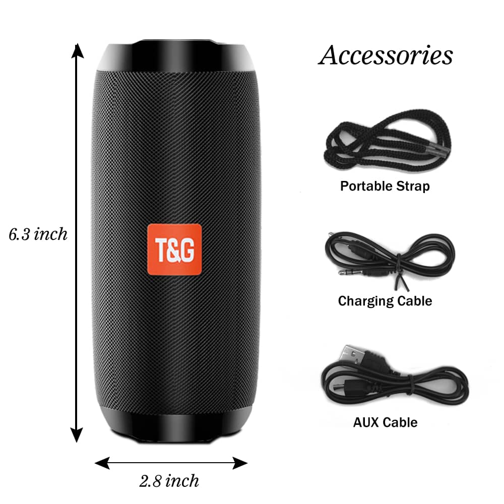 TG117 Portable Hifi Wireless Speaker Outdoor Waterproof altavoz ...