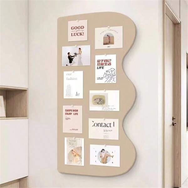 Felt Board Photo Wall Decoration Display Board, Softwood Background ...