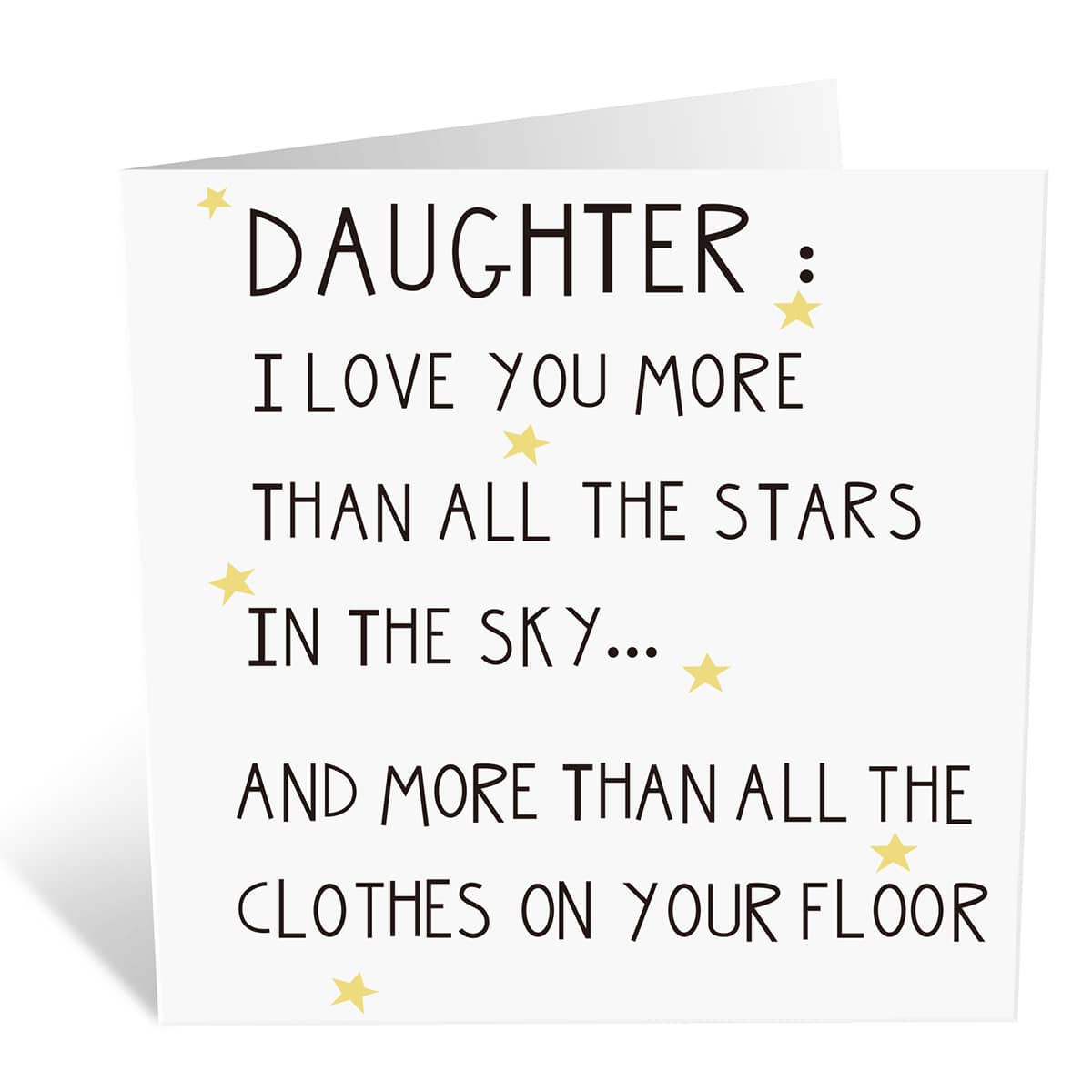 1 Pc Funny Daughter Birthday Cards Daughter Cards Gifts From Mom And 