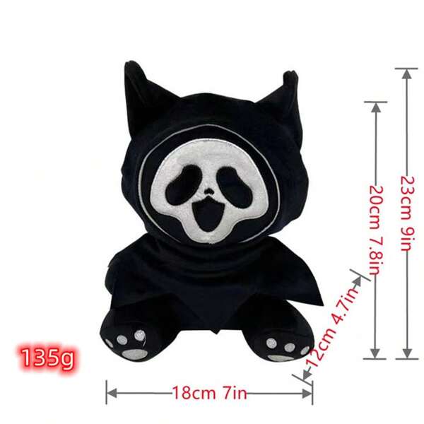 Scream Plush Glow Ghostface Plush Toys Horror Plushies Scream Stuff ...
