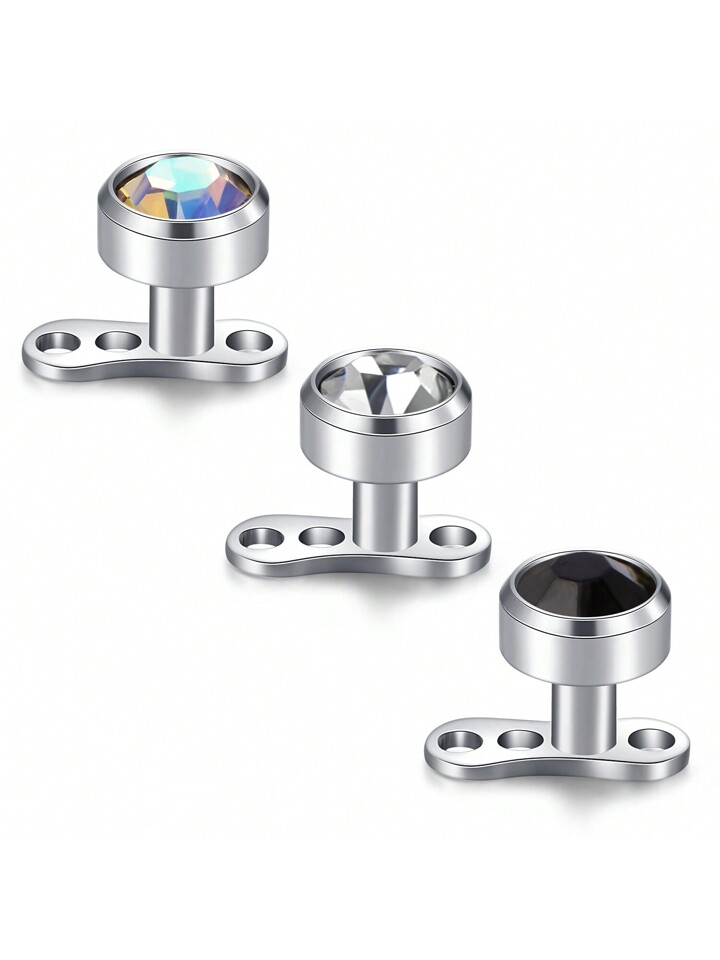 Dermal Piercing Jewelry Tops