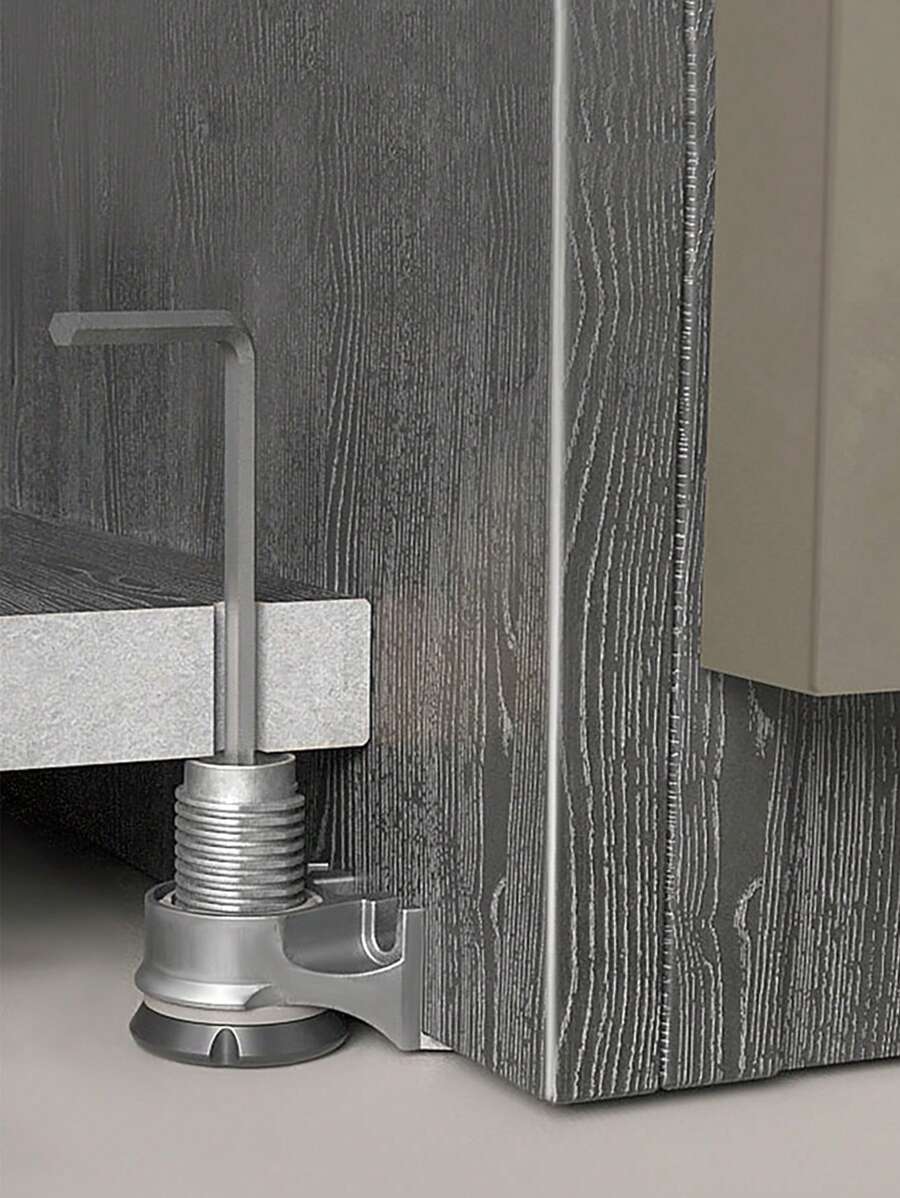 4 Packs Heavy Duty Adjustable Furniture Leveling Feets L Shaped ...