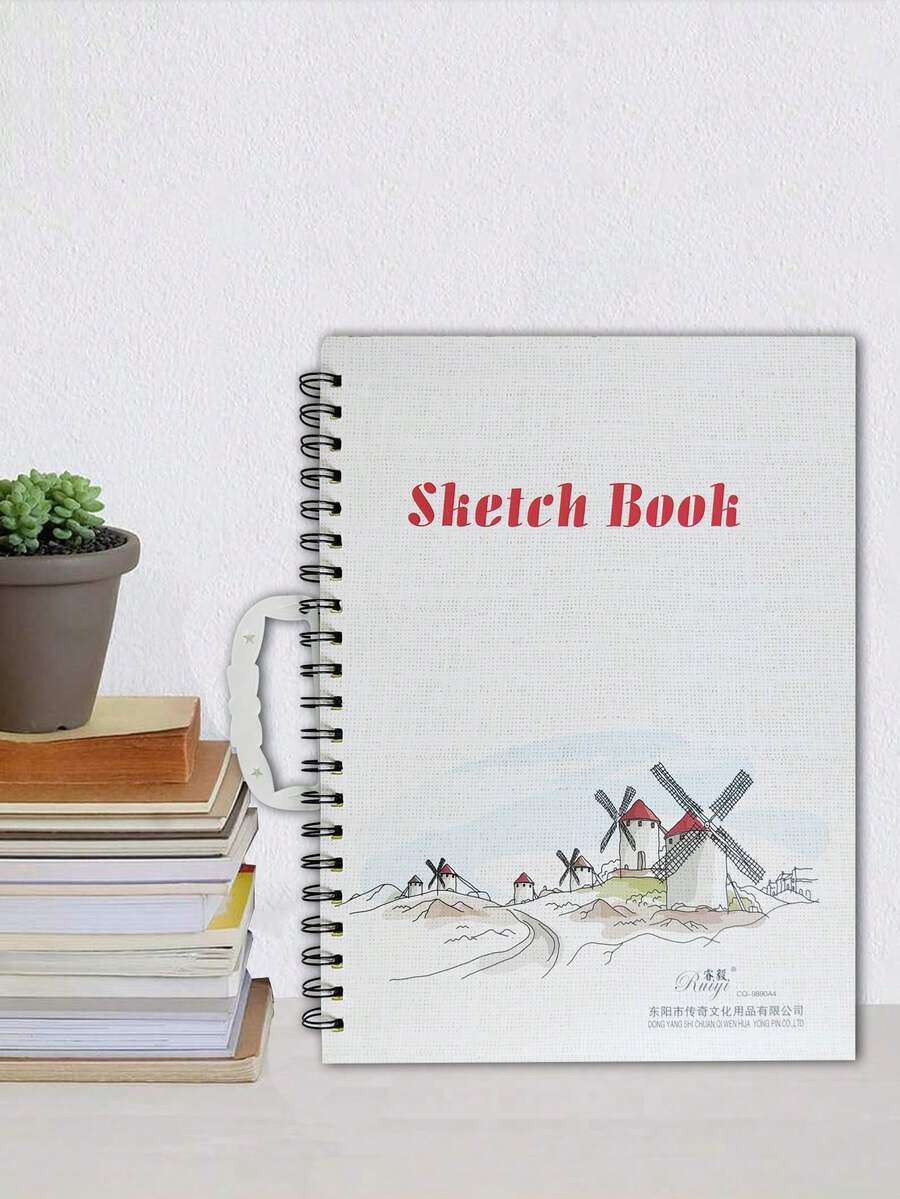 Bloc de dibujo ( lado espiral atado ) con 360 grados espiral unido , 1 ...