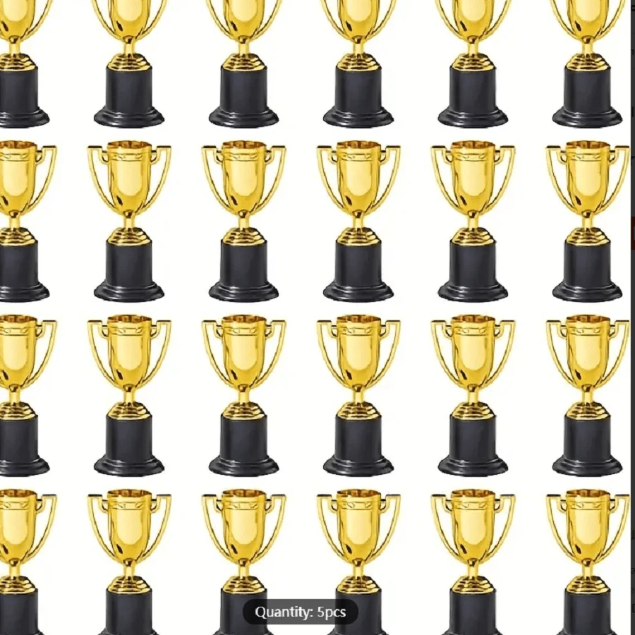 Plastic Mini Trophies For Party Gifts, Props, Rewards, Prize Items ...