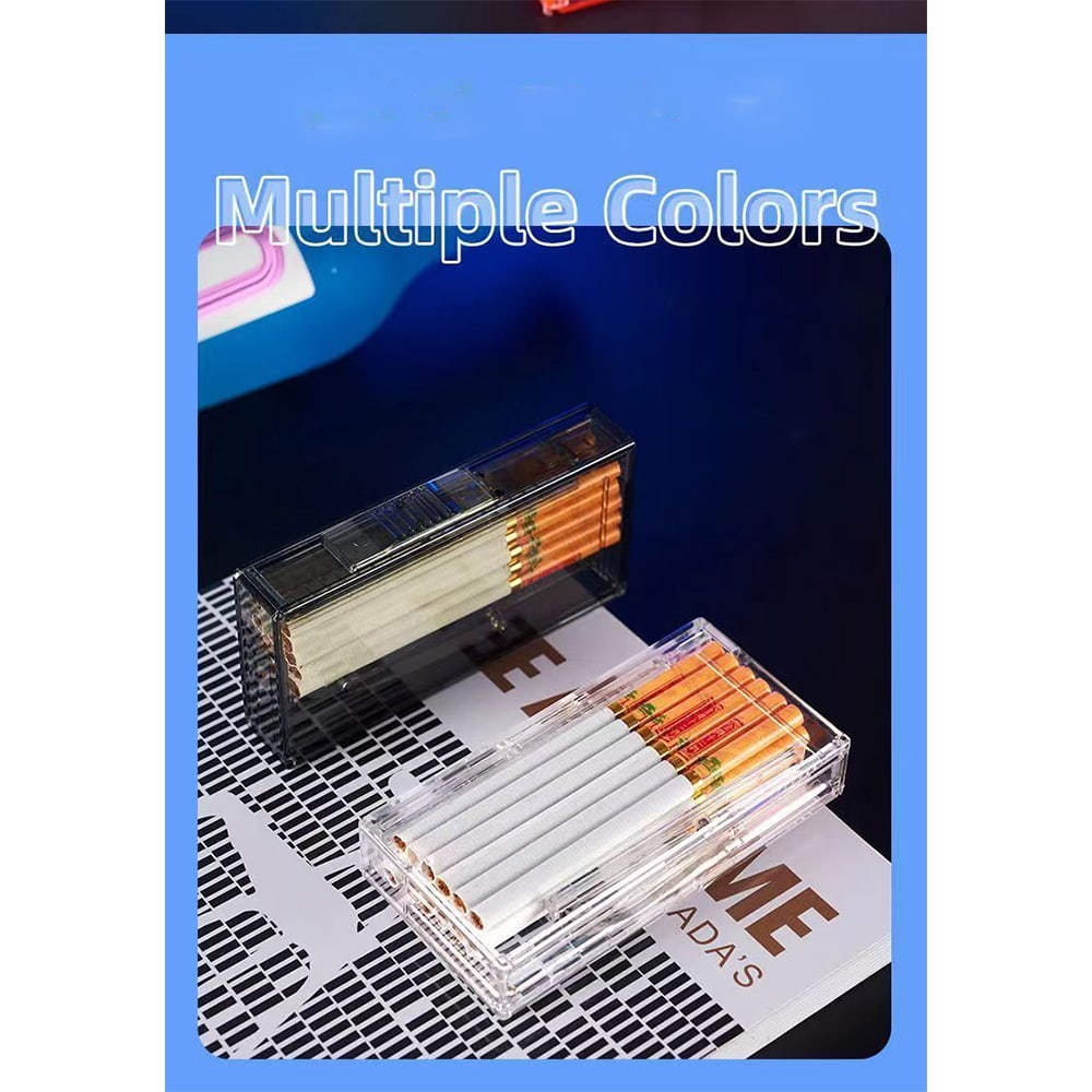 High Appearance Transparent Visible Ultra-thin Cigarette Case For Slim ...