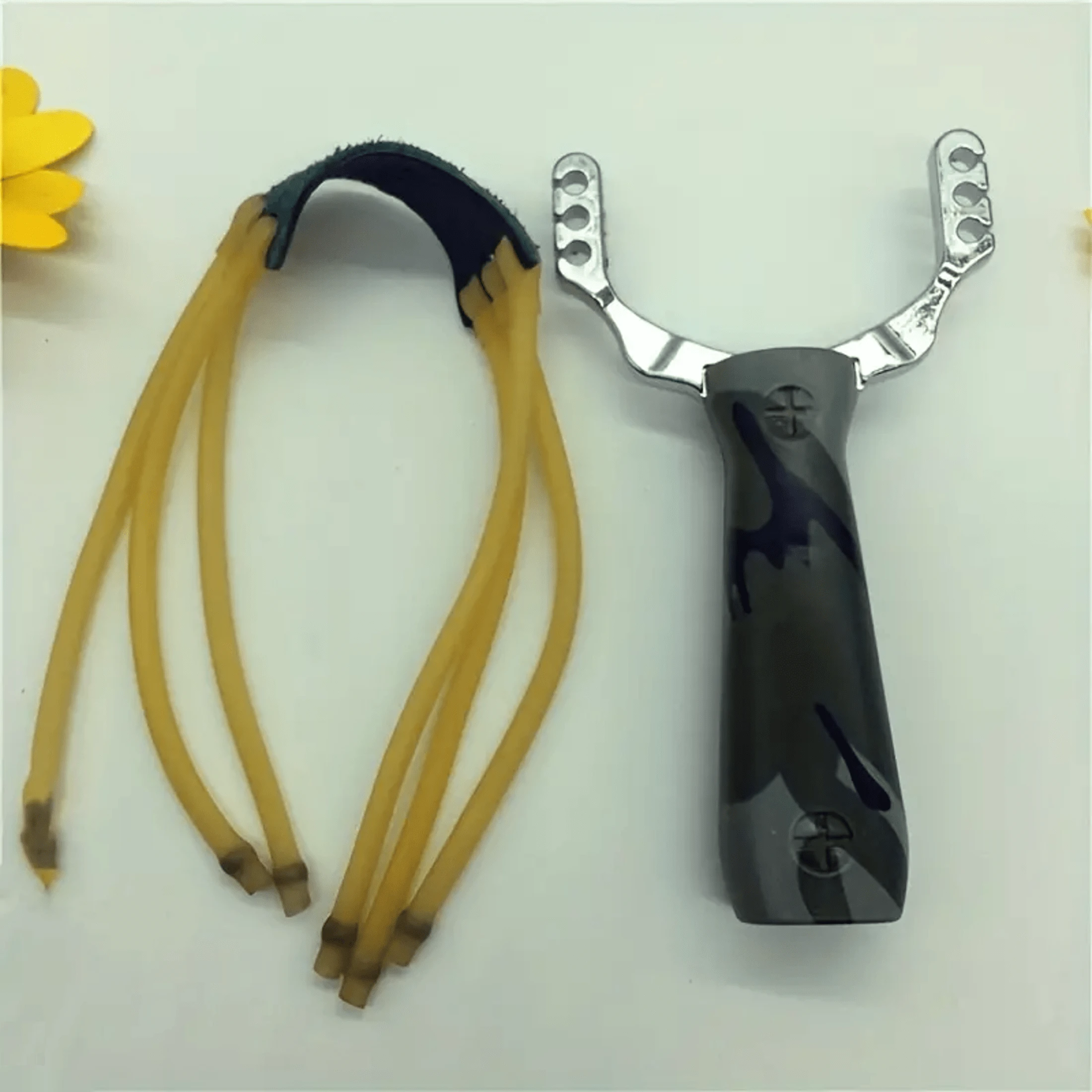 1 Professional Slingshot With Camouflage Handle, For Outdoor Hunting ...