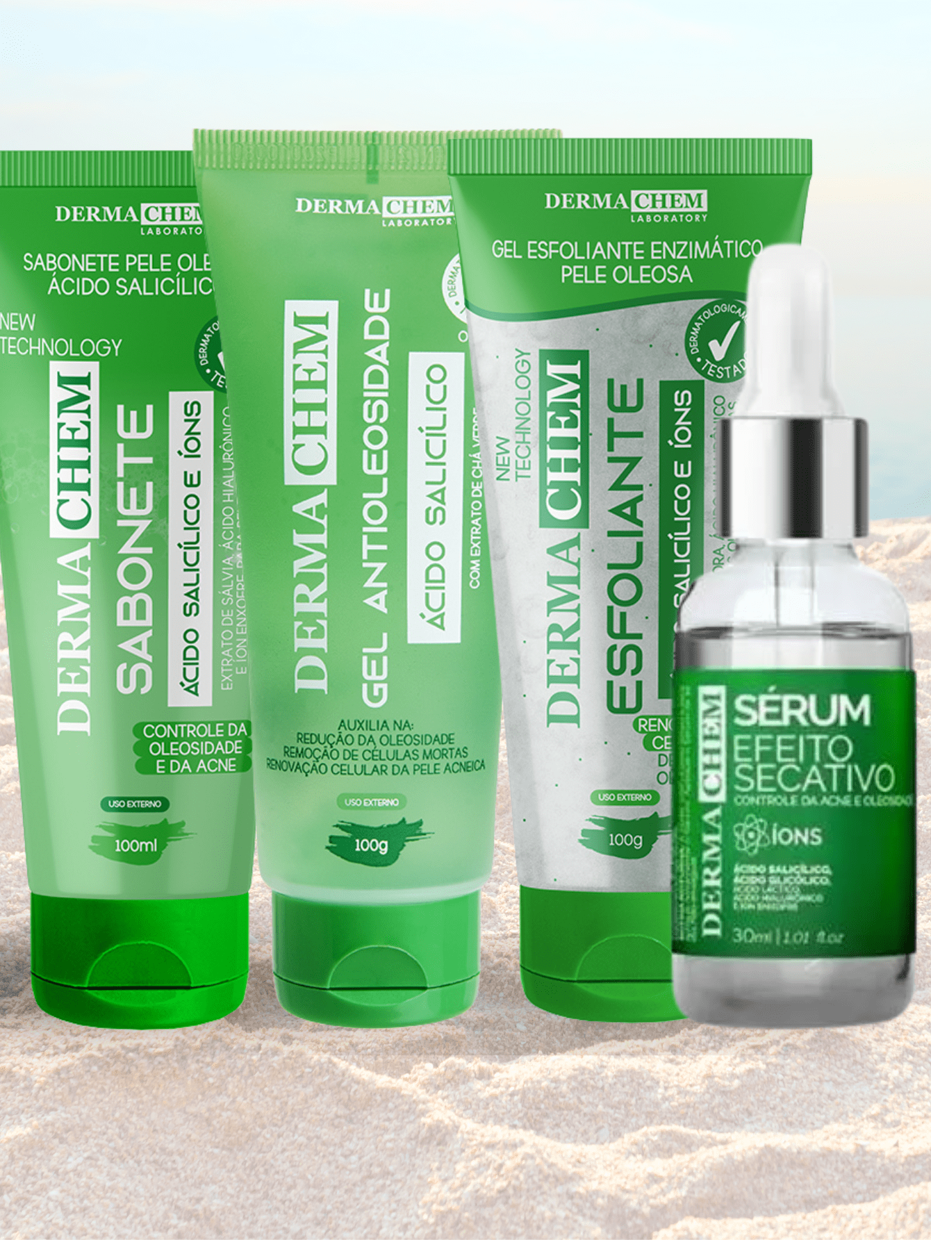 Kit Completo Skin Care Vitamina C Clareador Facial e Corporal | SHEIN ...