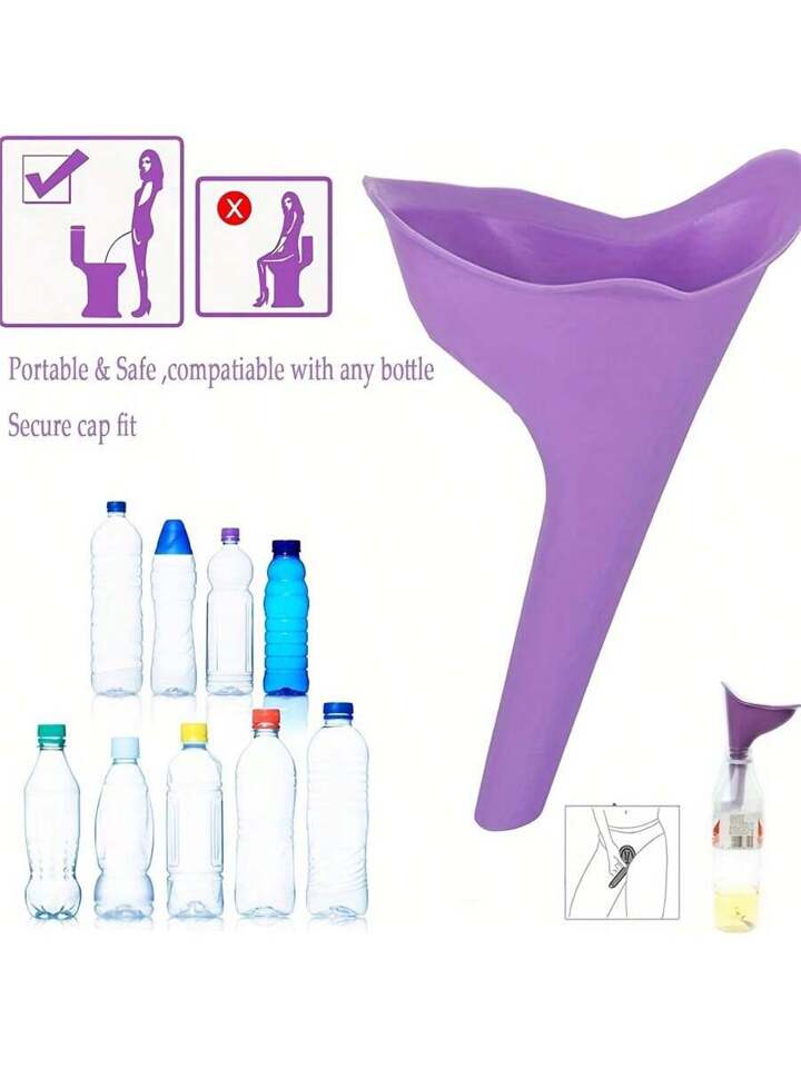 Female Urination Device In Use